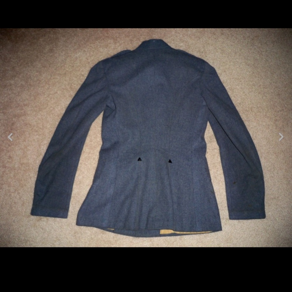 Vtg Wwii 2 Ww2 Us Army Mens Military Field Coat 36 - Gem